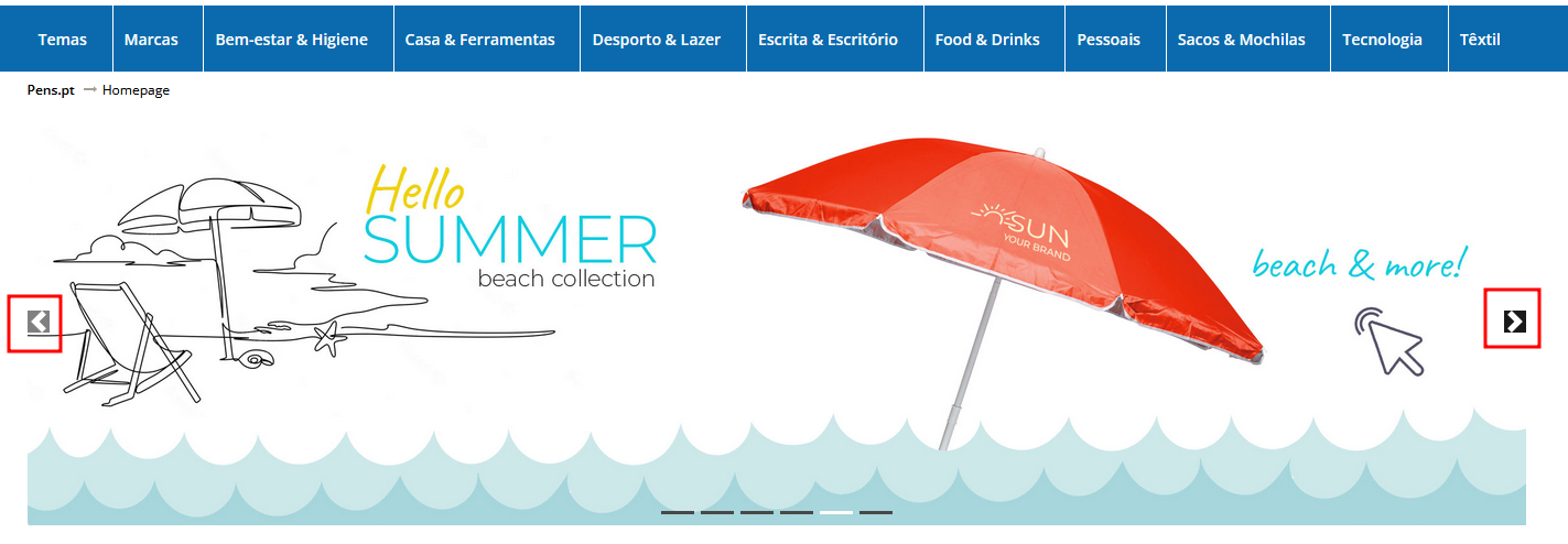 Example: How to change the colour of the scrolling arrows on the ...